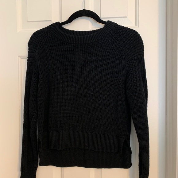 PacSun | Sweaters | Black Cropped Sweater | Poshmark